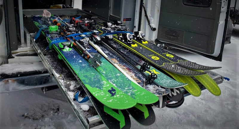 Custom Cargo Slides - Trail Kitchens