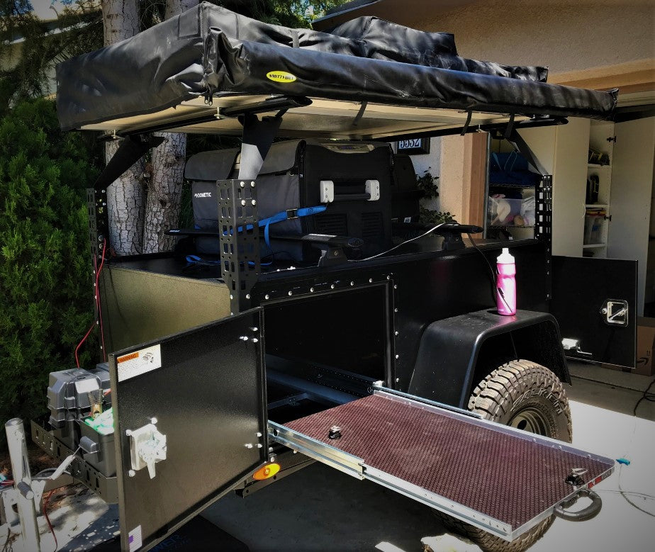 Custom Cargo Slides - Trail Kitchens