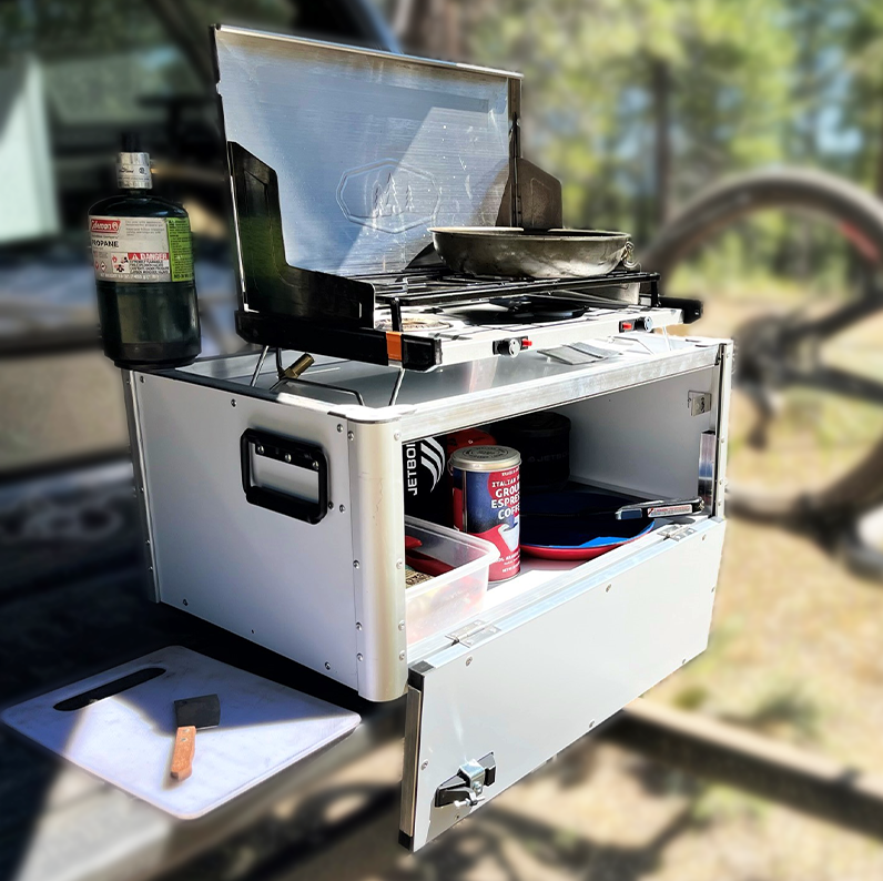 Trail Kitchens - Lightweight Camping Chuck Box for Adventurers
