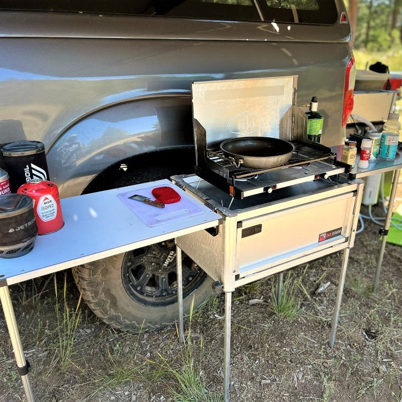 Compact Camp Kitchen - Overland Kitchen Box - Trail Kitchens