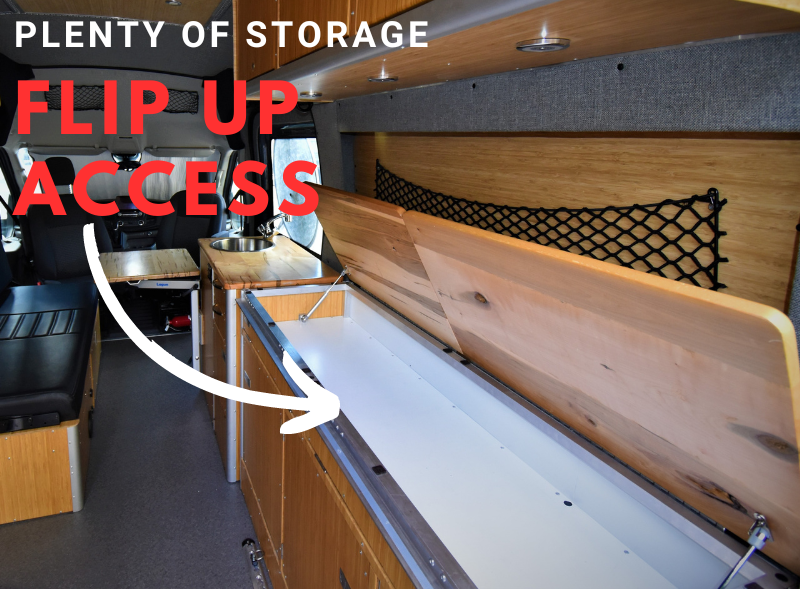 Single Murphy Bed System - 2 cabinets - Trail Kitchens