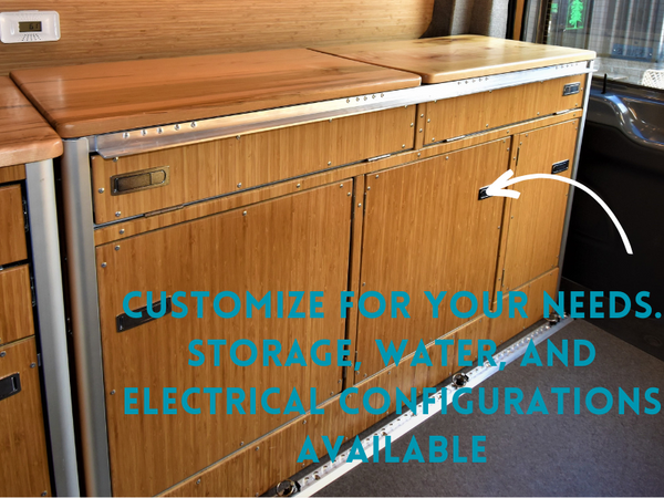 Single Murphy Bed System - 2 cabinets - Trail Kitchens
