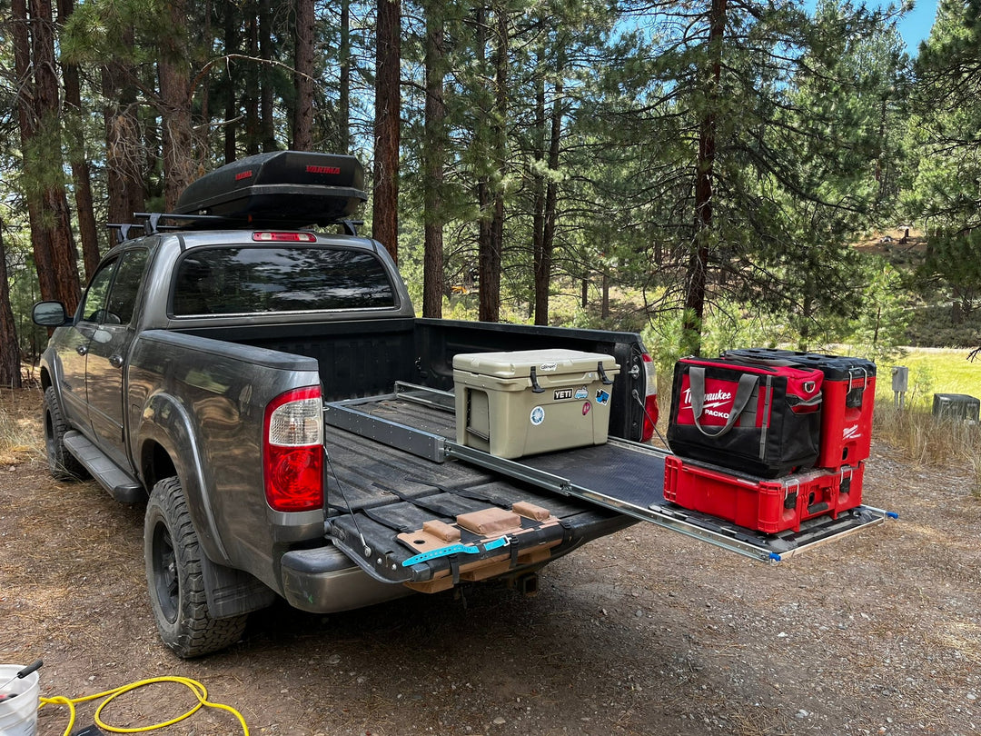 Custom Cargo Slides - Trail Kitchens