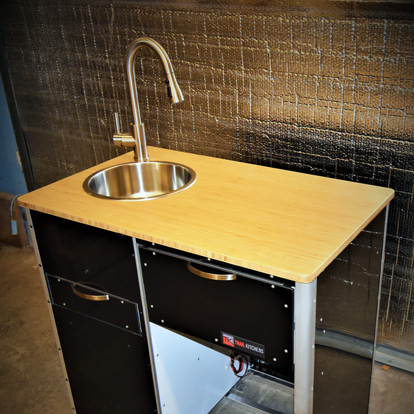 Campervan Kitchen Pod with Fridge - Trail Kitchens