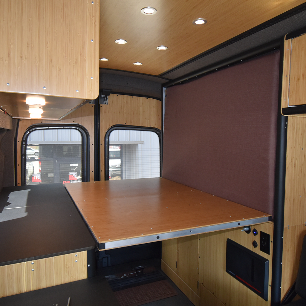 Murphy's Lounge Complete Van Interior - Trail Kitchens