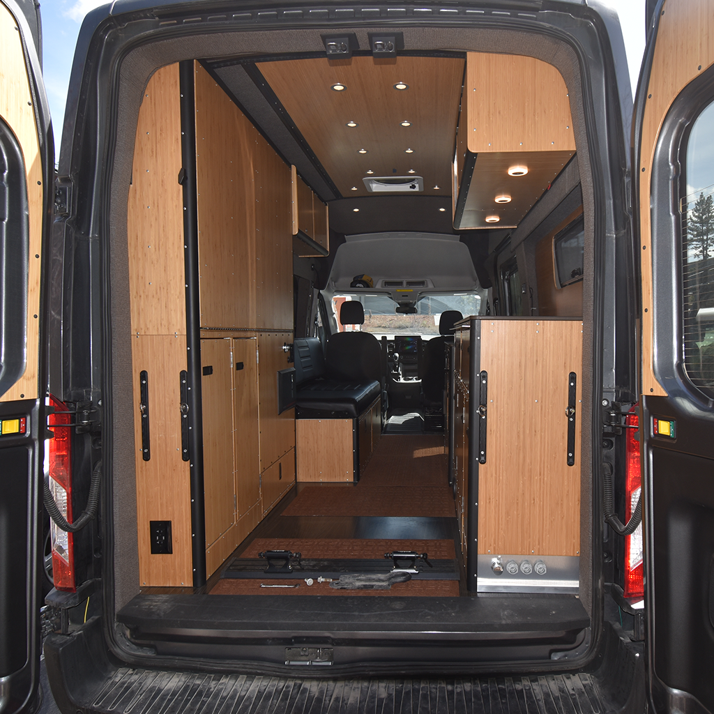 Murphy's Lounge Complete Van Interior - Trail Kitchens