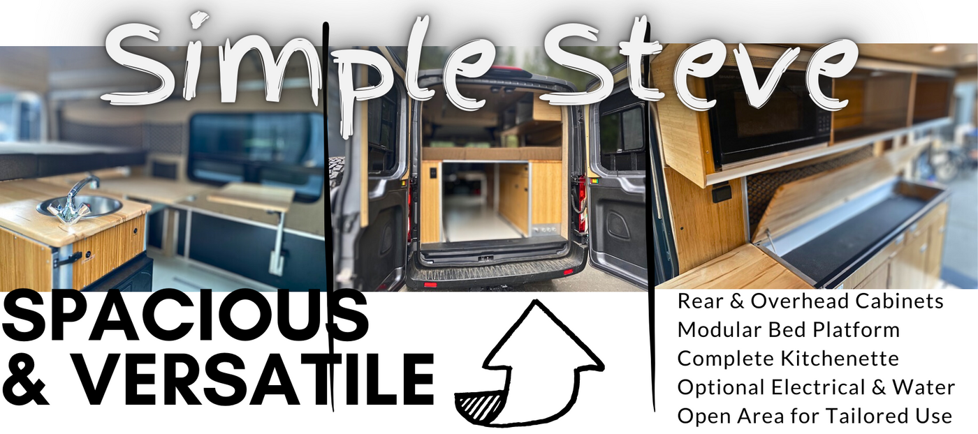 Simple Steve Van Build - Trail Kitchens