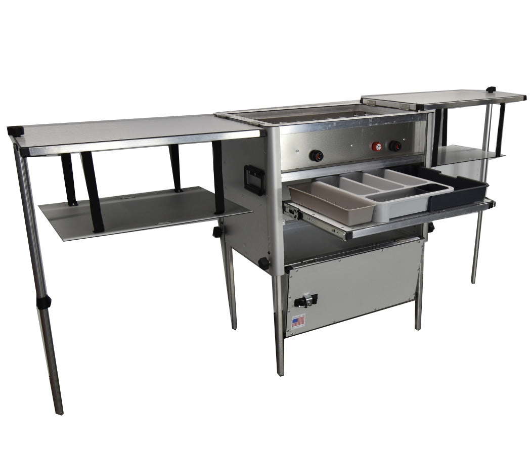 The Ultimate Portable Camp Kitchen w/ Stove - Trail Kitchens
